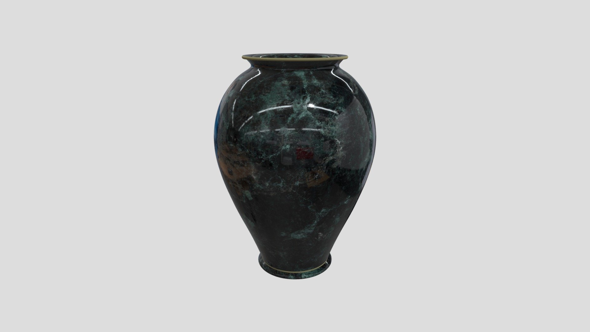 Dark Marble Vase - Download Free 3D model by seatlamorake [c718881 ...