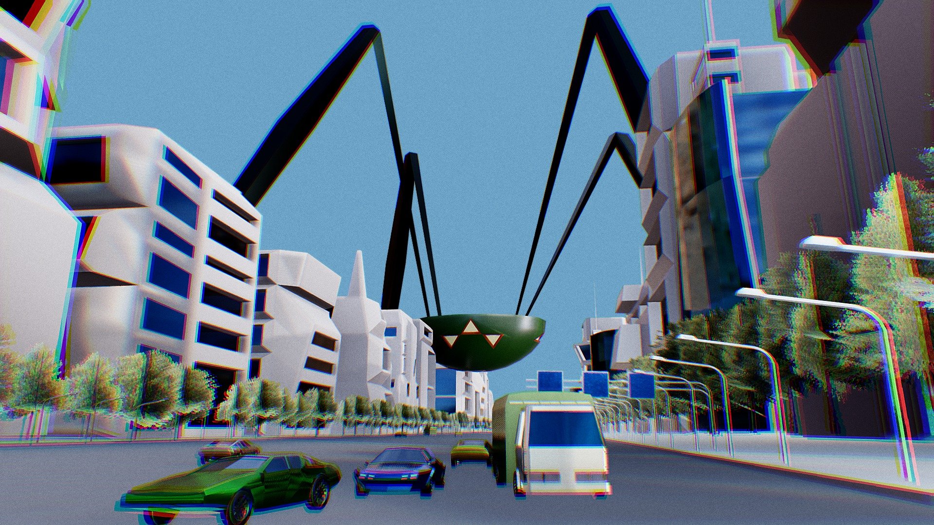 Tokyo-3 - 3D model by Pablo Chona (Datamosh) (@datamosh_lad) [c718c57 ...