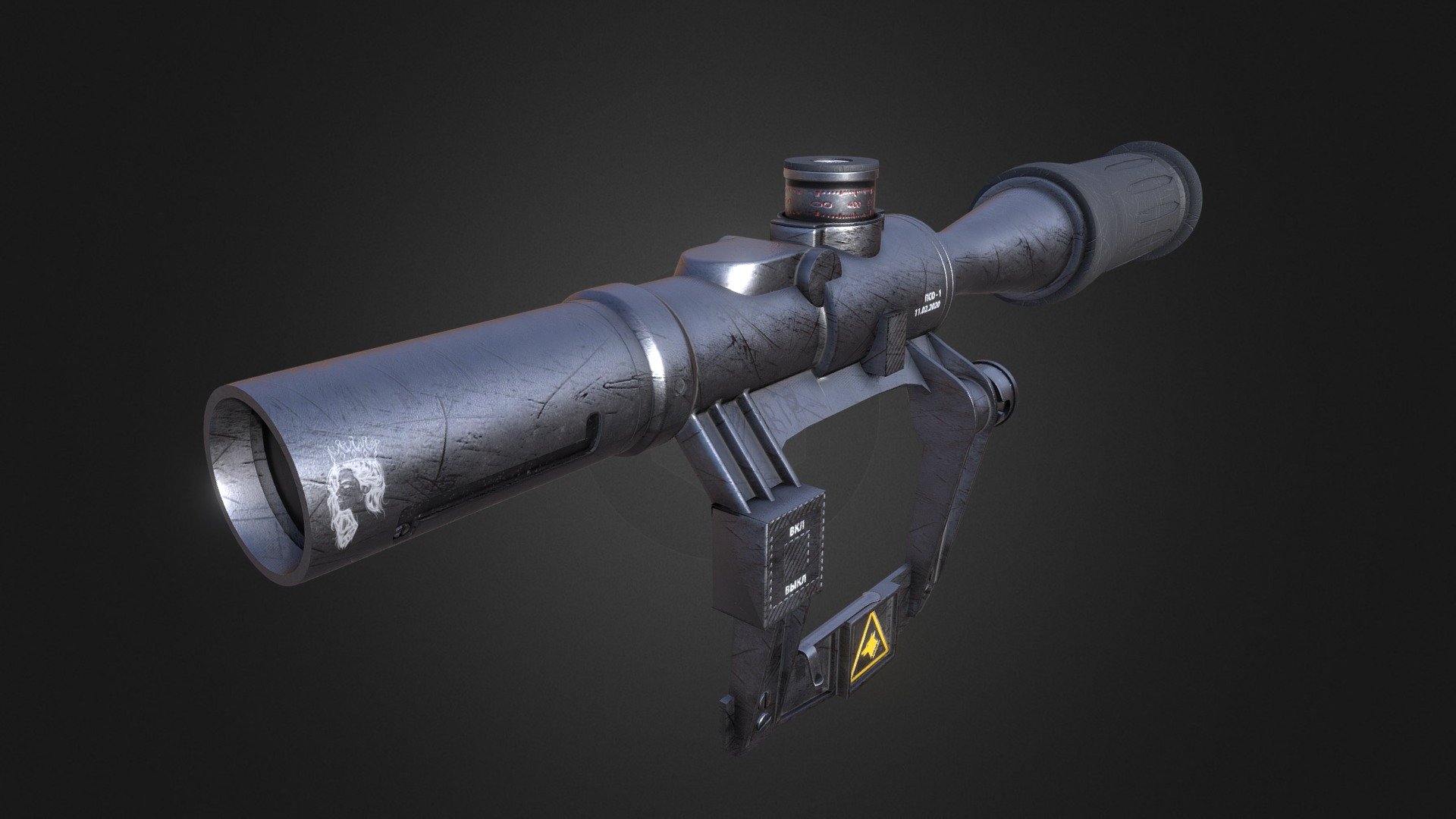 PSO-1 - 3D model by Ivan.Konrad [c718f17] - Sketchfab