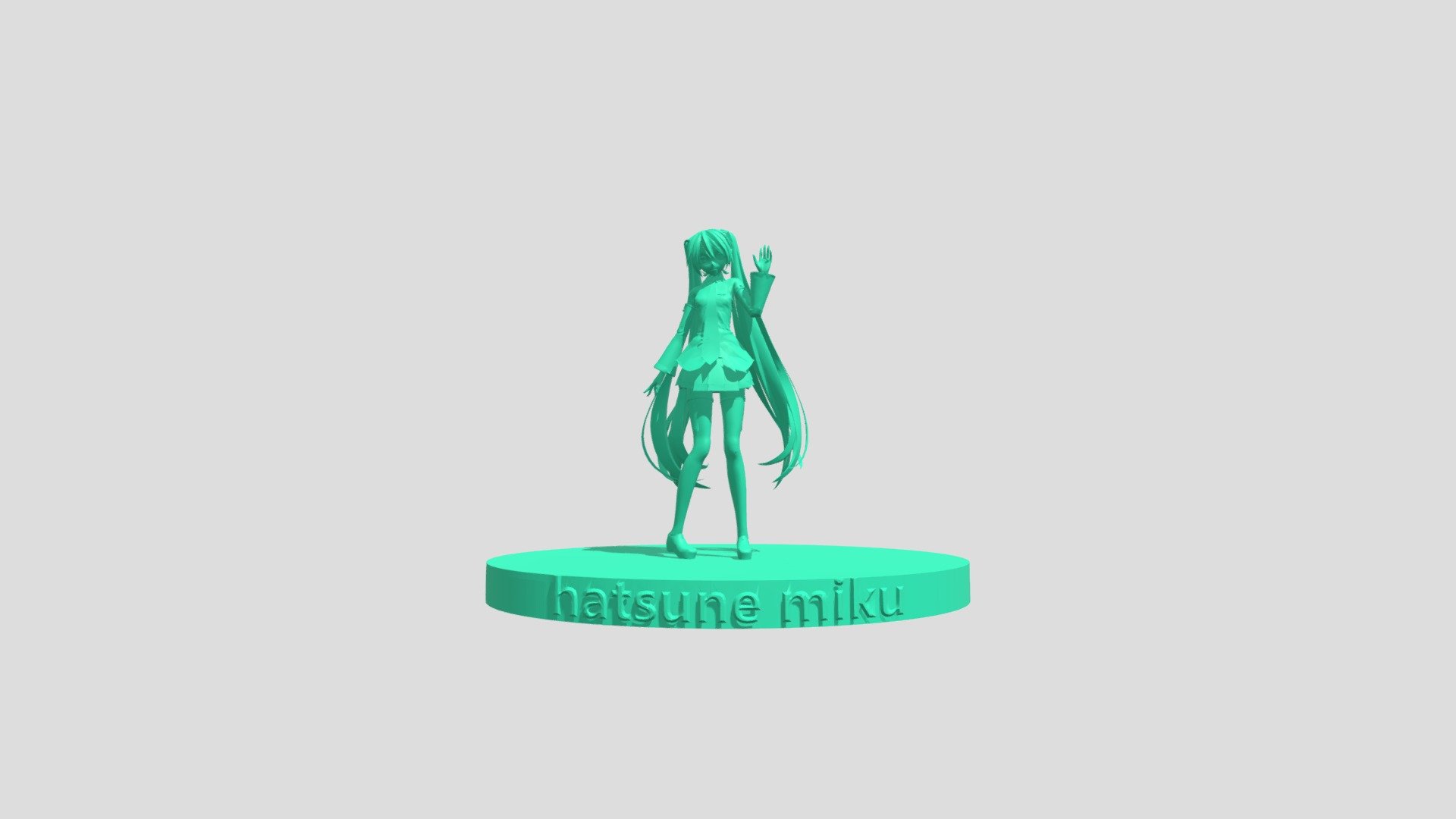 hatsune miku 1_0 - 3D model by AlastorRivas [c719814] - Sketchfab
