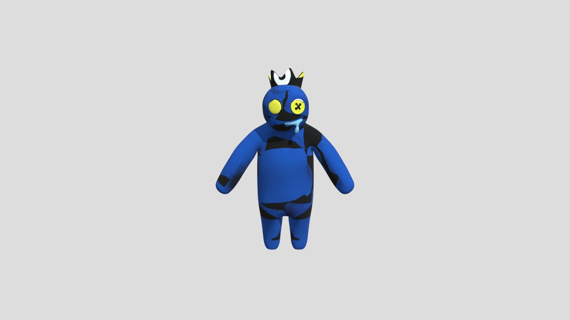 Blue but glitched - Download Free 3D model by gru (@mariacattanach1 ...