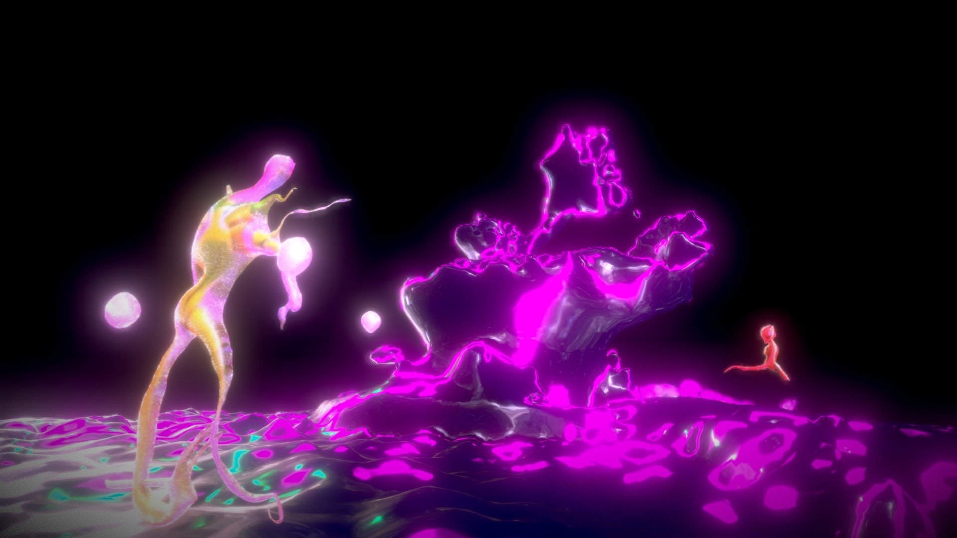 Creatures explore The Scanned Plant - Download Free 3D model by ...