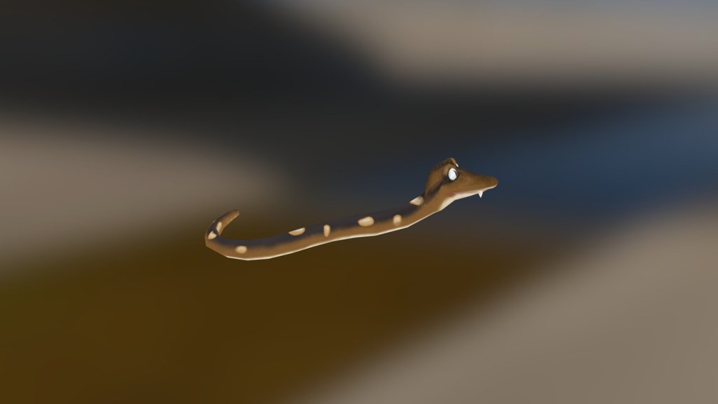 Snake Swim - 3D model by somipuspwan.84 [c71bbc2] - Sketchfab