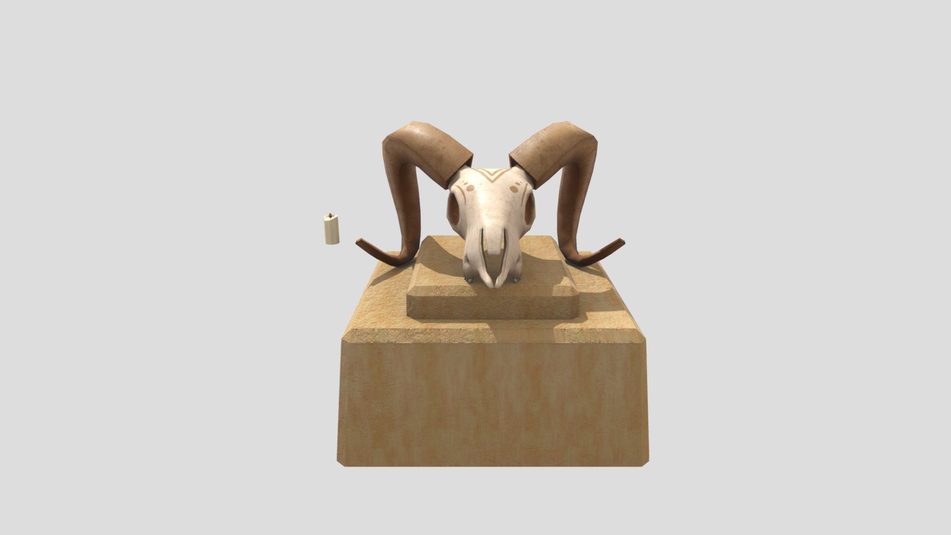 Checkpoint Statue for Goat Knight - 3D model by raymondrdorollo ...