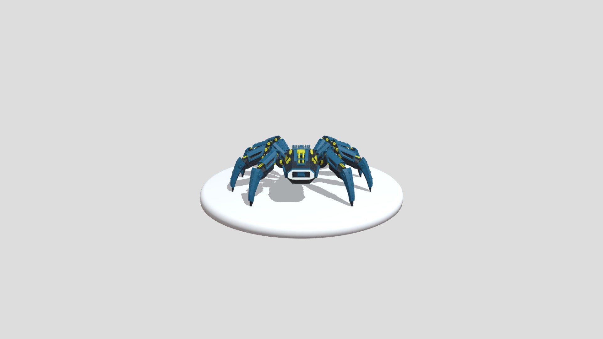 Spider - 3D model by sthaayush08 [c71cdb7] - Sketchfab
