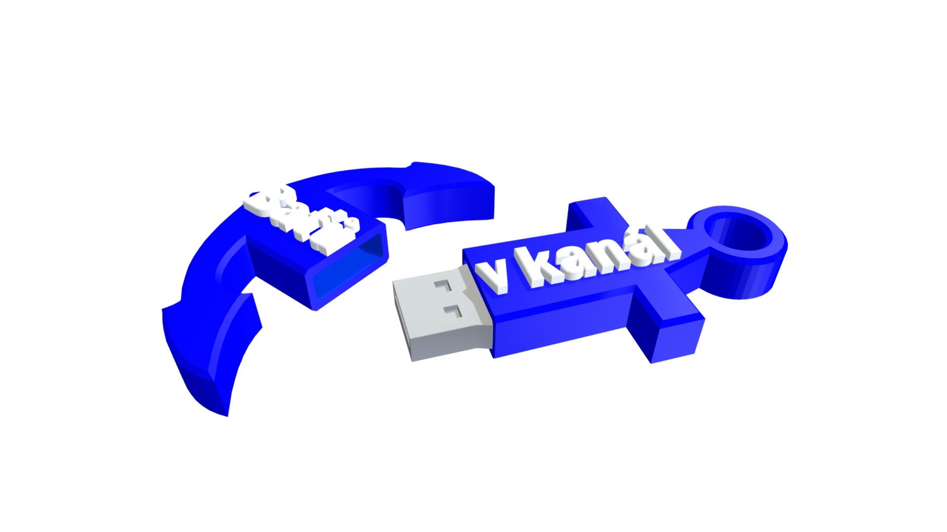 USB kotva - Download Free 3D model by bys3c [c71d4a0] - Sketchfab