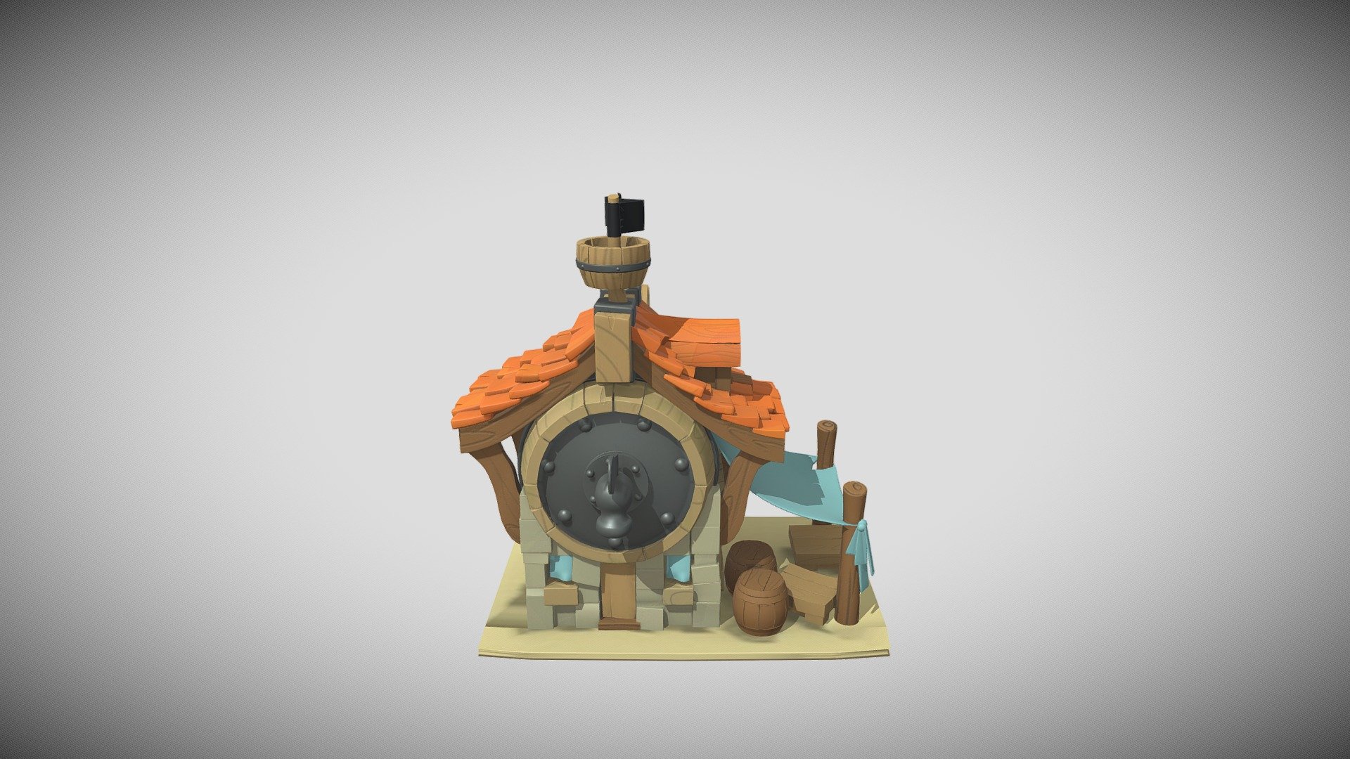 Shack - 3D model by 2rei [c71d945] - Sketchfab