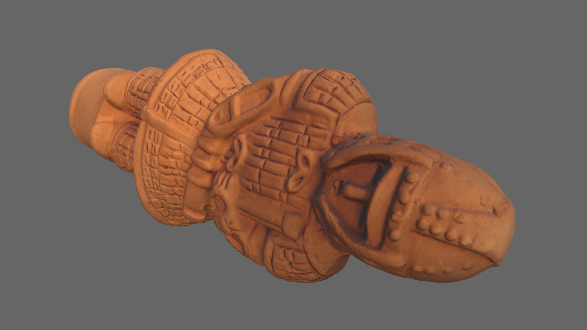 haniwa-1 - 3D model by kazu_o (@dt-3d) [c71f7a8] - Sketchfab