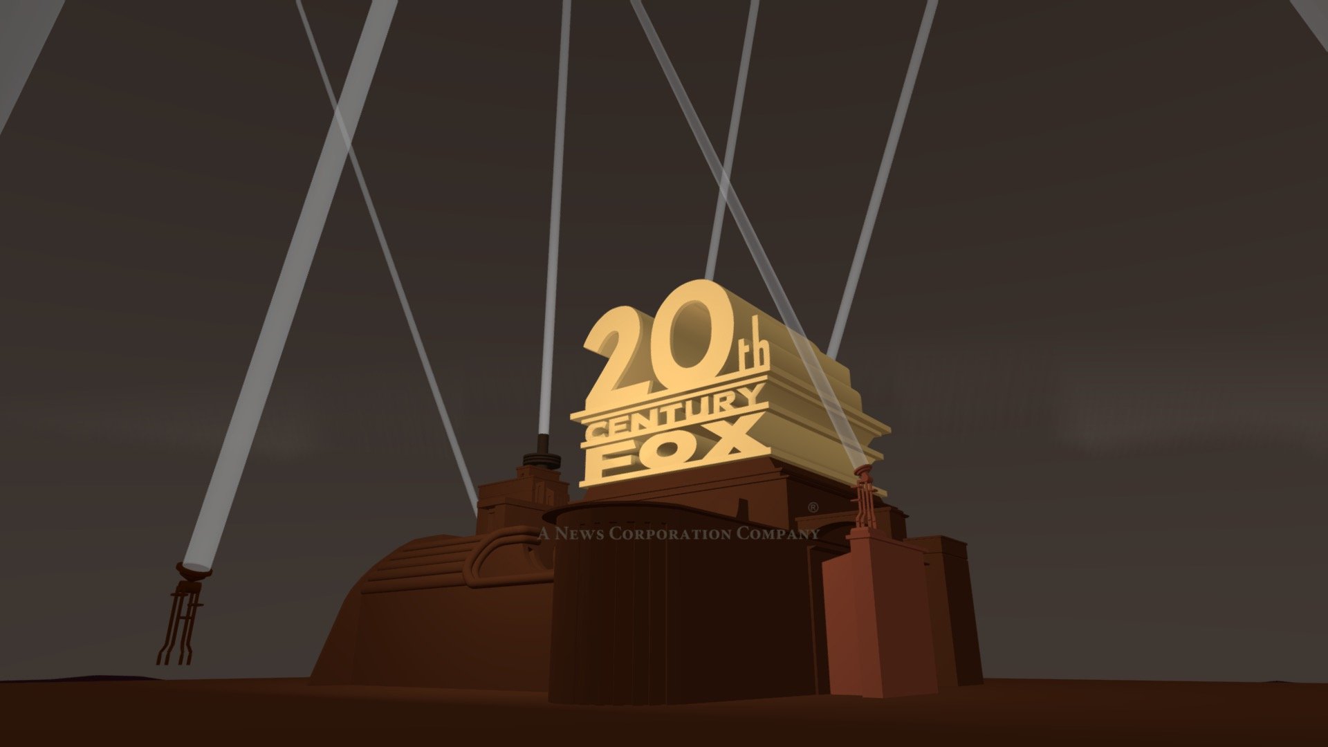 20th Century Fox 1994 Logo Remake 3d Model By Dragonthesketchfabuser