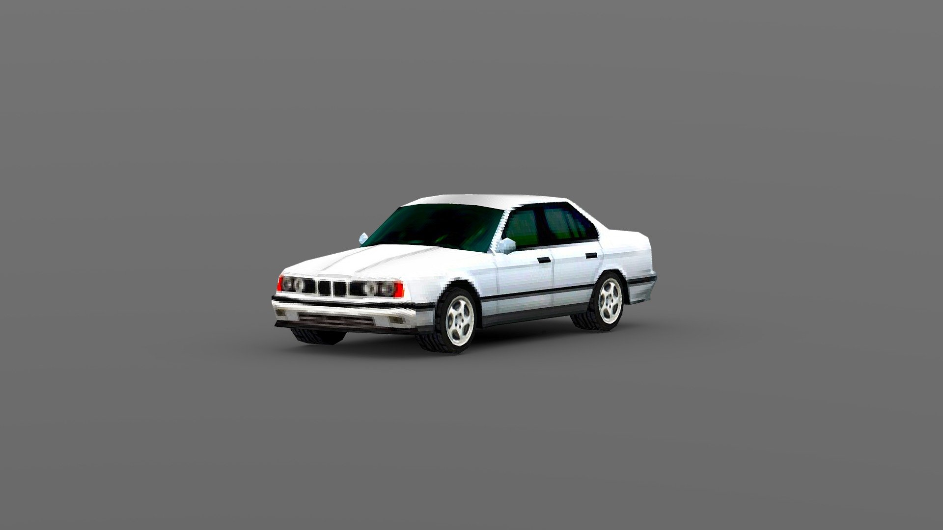 BMW M5 E34 (ps1 graphics) - 3D model by CyberGruzin [c71fdc9] - Sketchfab