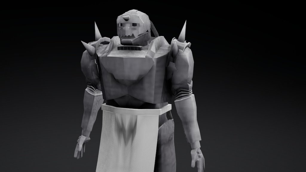 Alphonse Elric - 3D model by Ale Altamirano (@aleetita) [c720021 ...