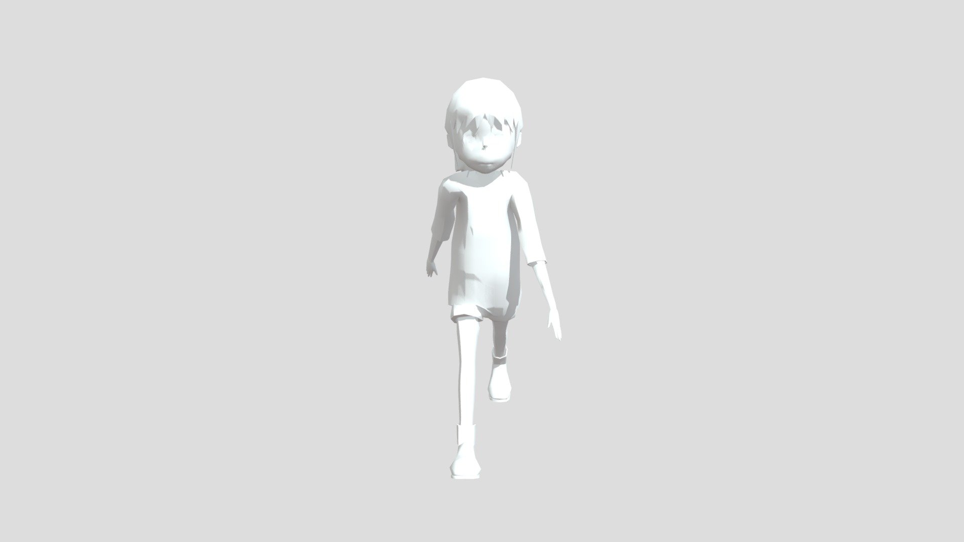 Chihiro Walking Animation - 3D model by ZILE (@Zile3D) [c720913 ...