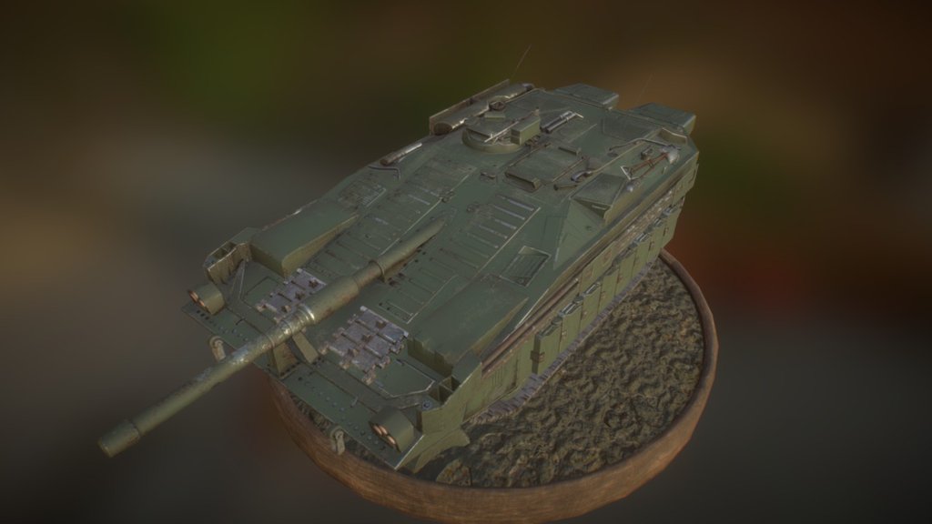 Stridsvagn 103 - 3D model by Lukas Wasora (@canisferus) [c721a23 ...