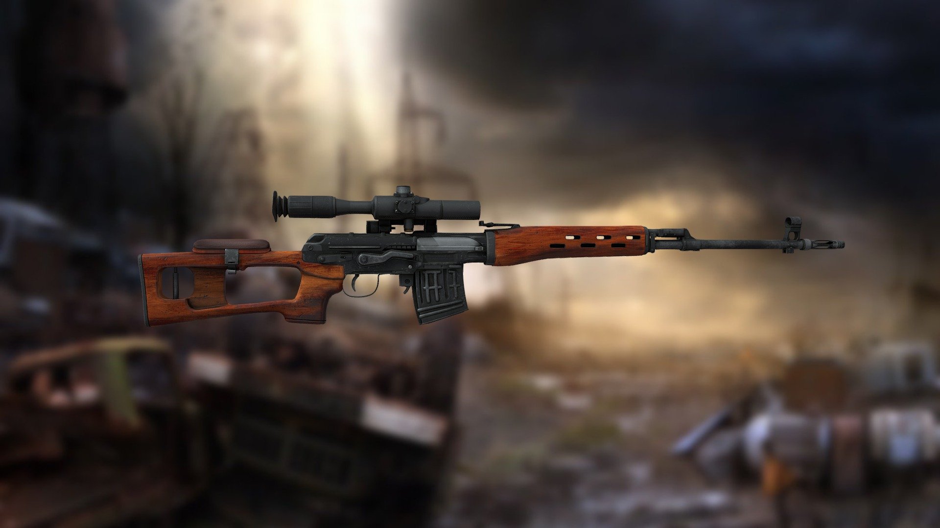 SVD-63 - 3D model by Glenda Studio 3D Outsourcing (@glendastudio ...
