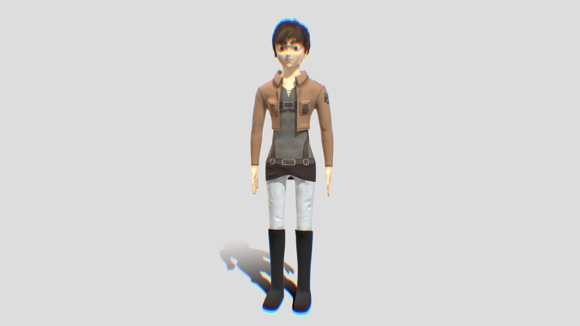 Eren Jaeger - Download Free 3D model by Lucas Kalleu (@lucas_kalleu ...