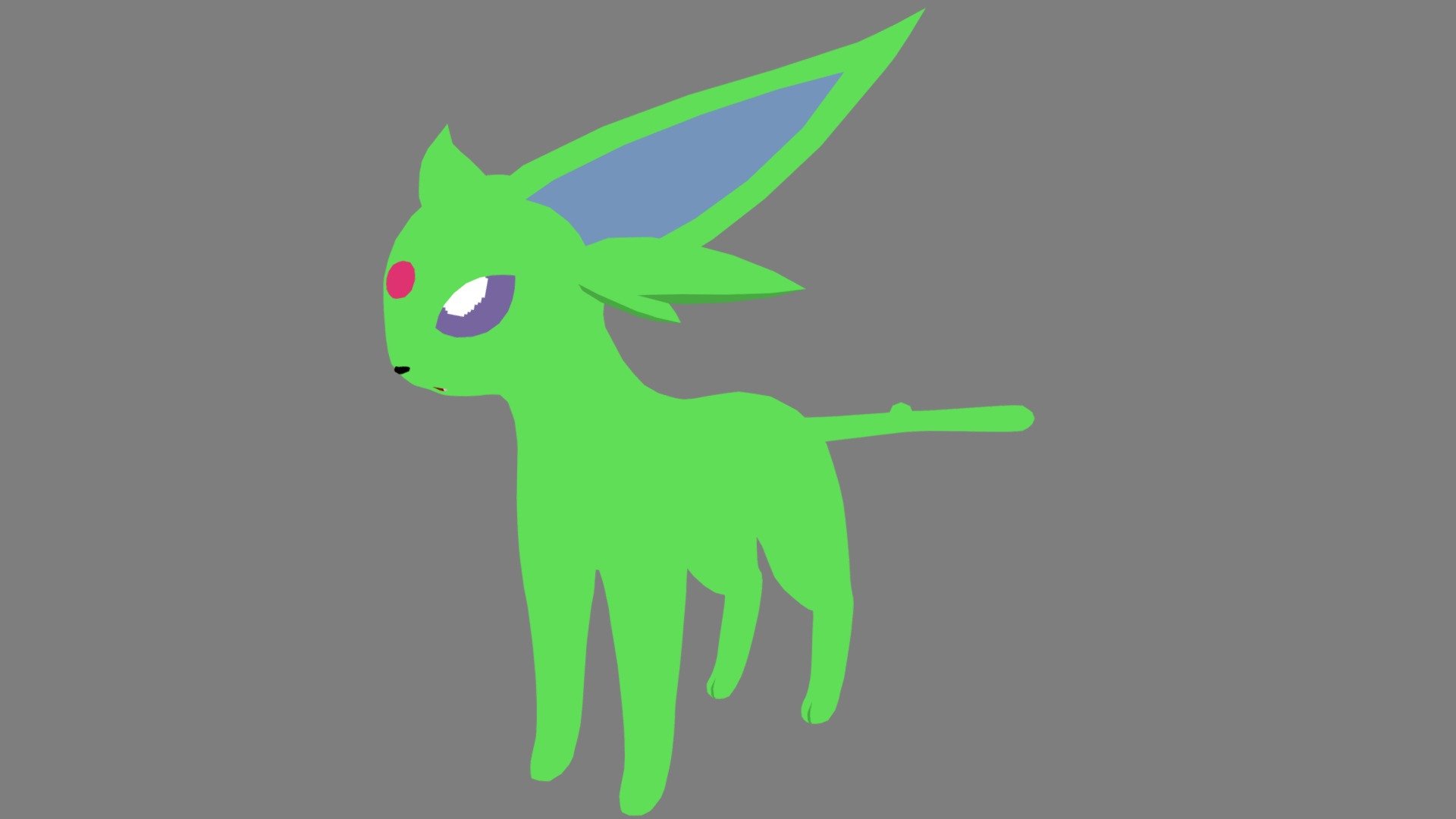 Shiny Espeon - Download Free 3D model by Mariokart07 [c723566] - Sketchfab