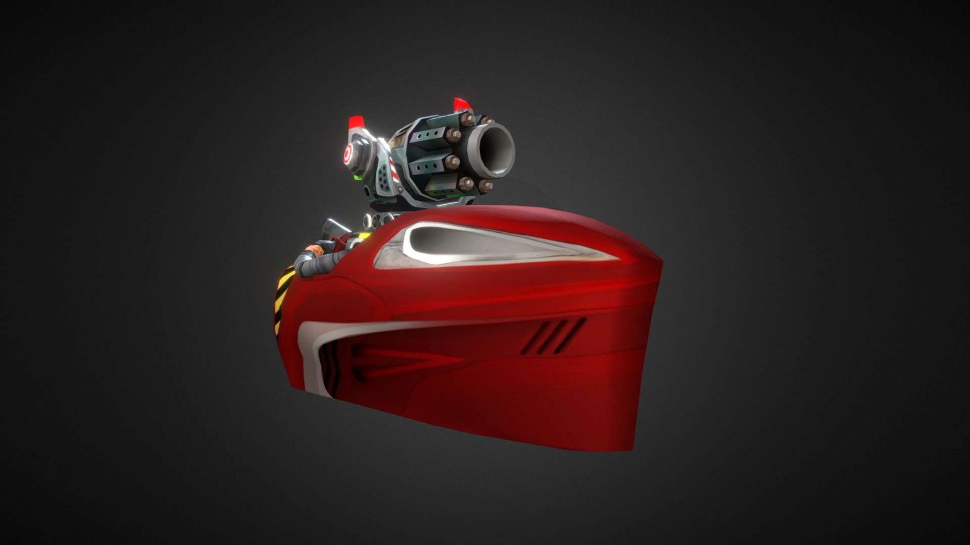Level 6 mark Shooter Ship - 3D model by sofia passariello ...