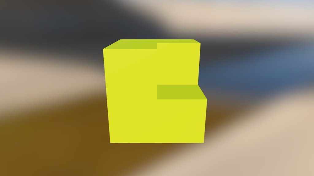 Puzzle Cube- Yellow Version 2 - 3D model by rxu8 [c72461e] - Sketchfab