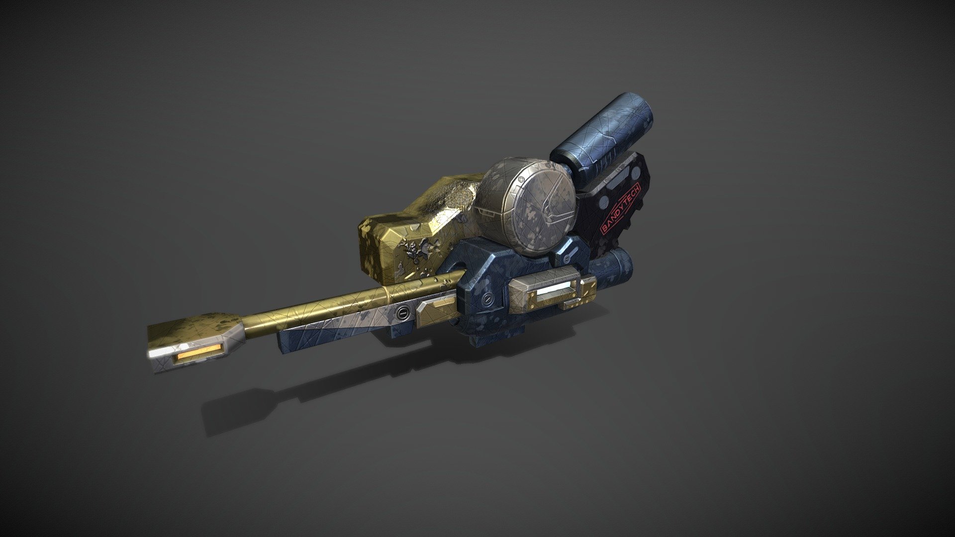 Mecha heavy weapon - 3D model by jashma82 [c724903] - Sketchfab