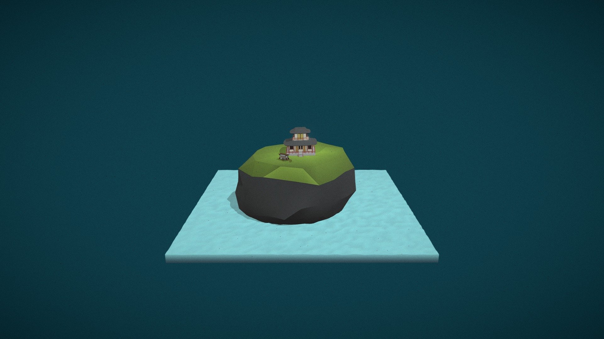 Low_Poly_Island - Download Free 3D model by TheRealWeeb [c725257 ...