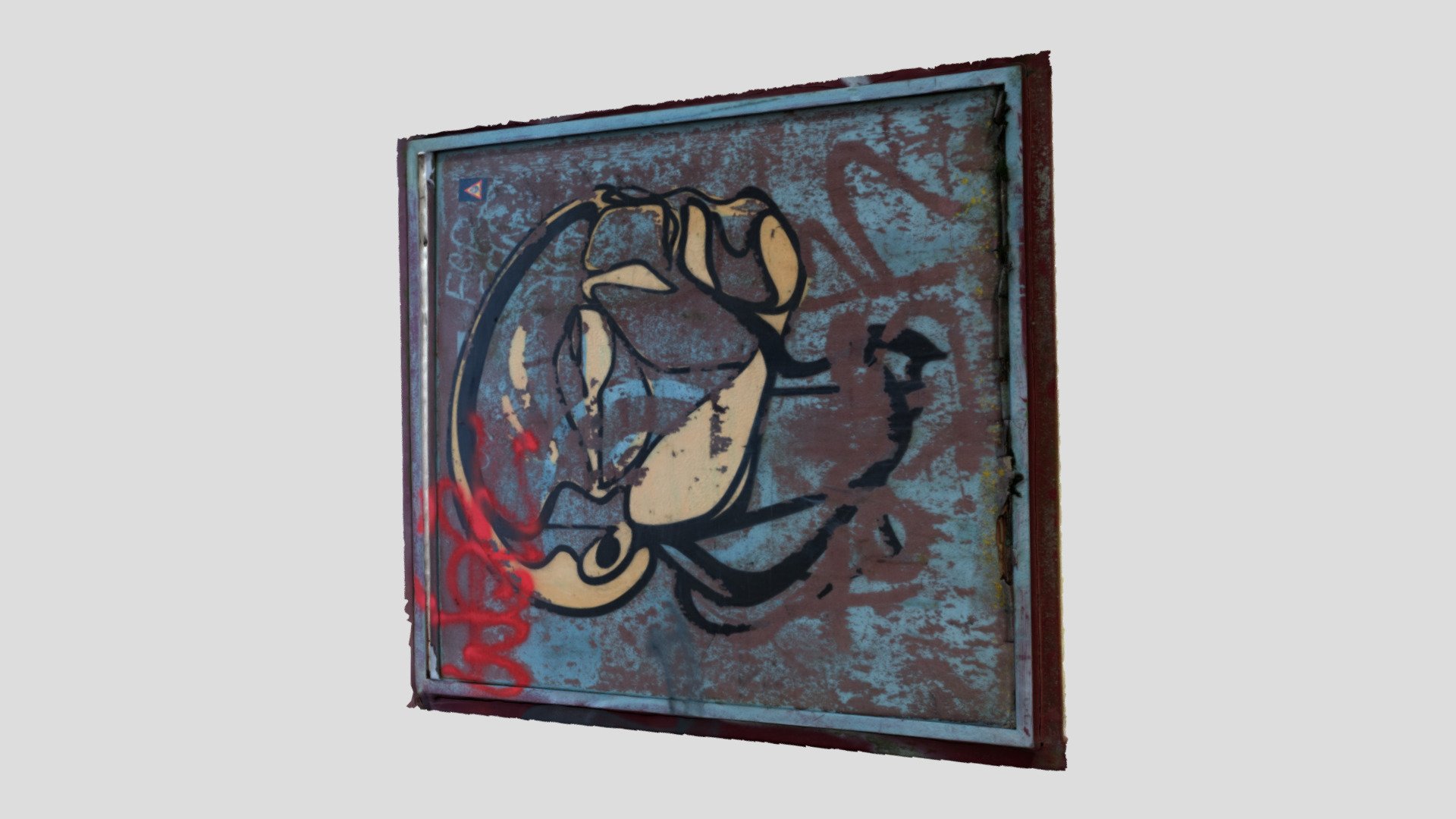 Wall grafiti - Buy Royalty Free 3D model by GM3Dscan [c725527 ...