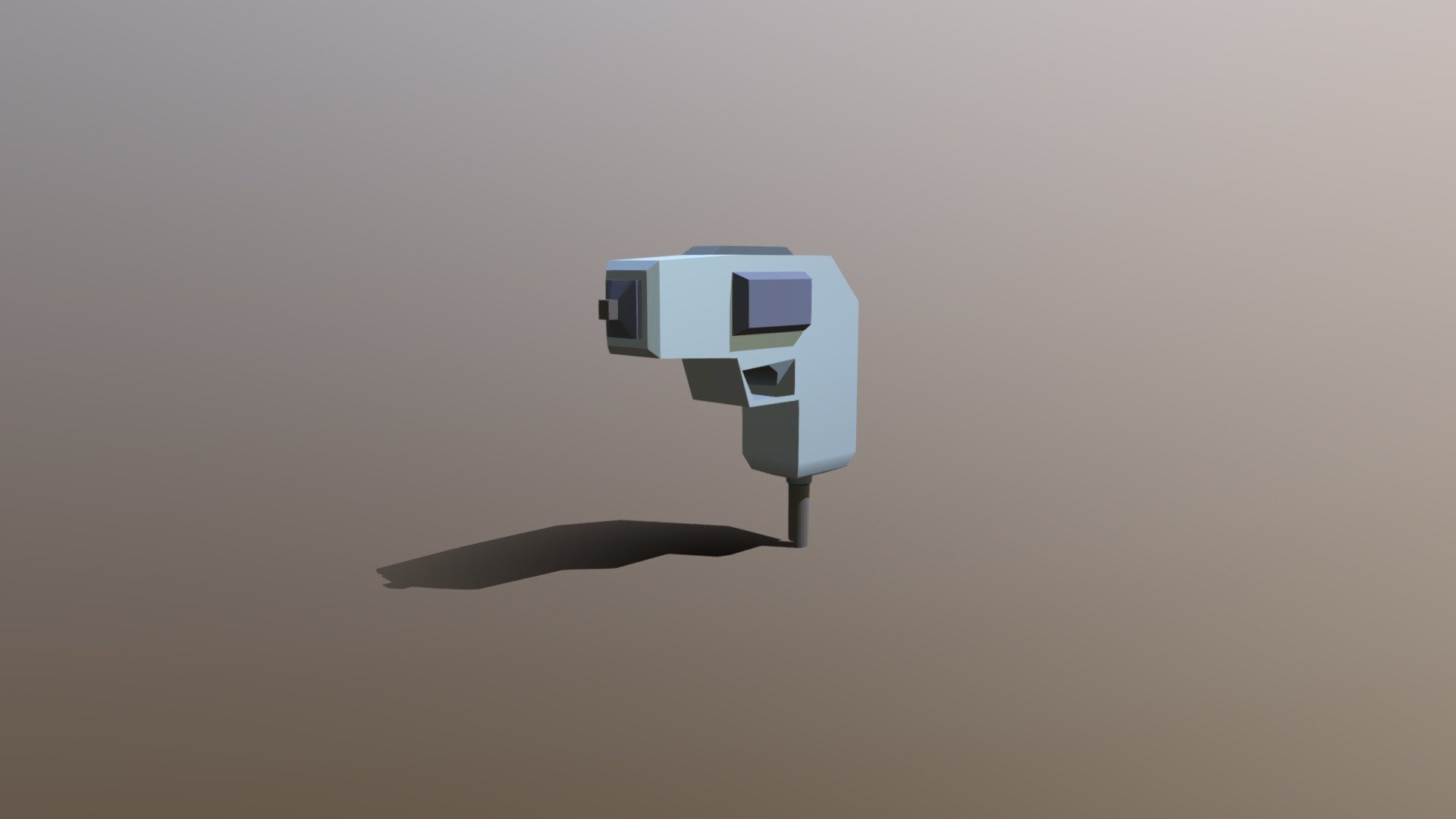 Arcade Gun - 3D model by carrot_top [c7266e4] - Sketchfab