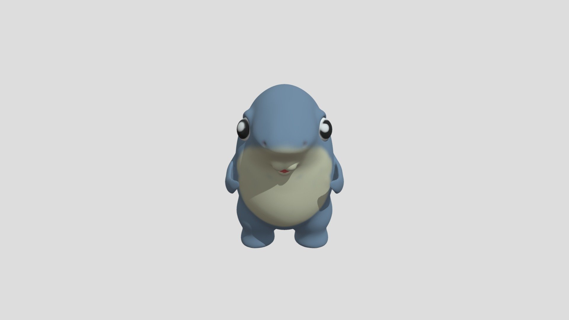 Shark Chibi - 3D model by Daniel Lizaso (@Daniel211184KSchool) [c726709 ...