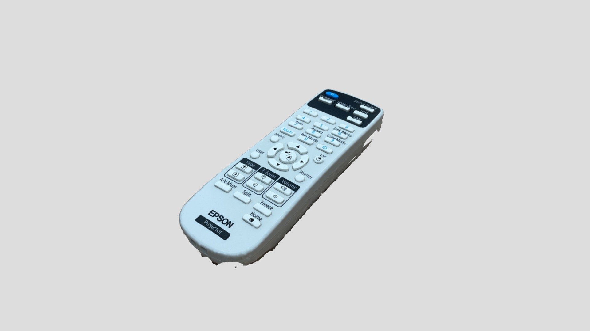 Projector Remote - Download Free 3D model by scfw1025 [c72790f] - Sketchfab