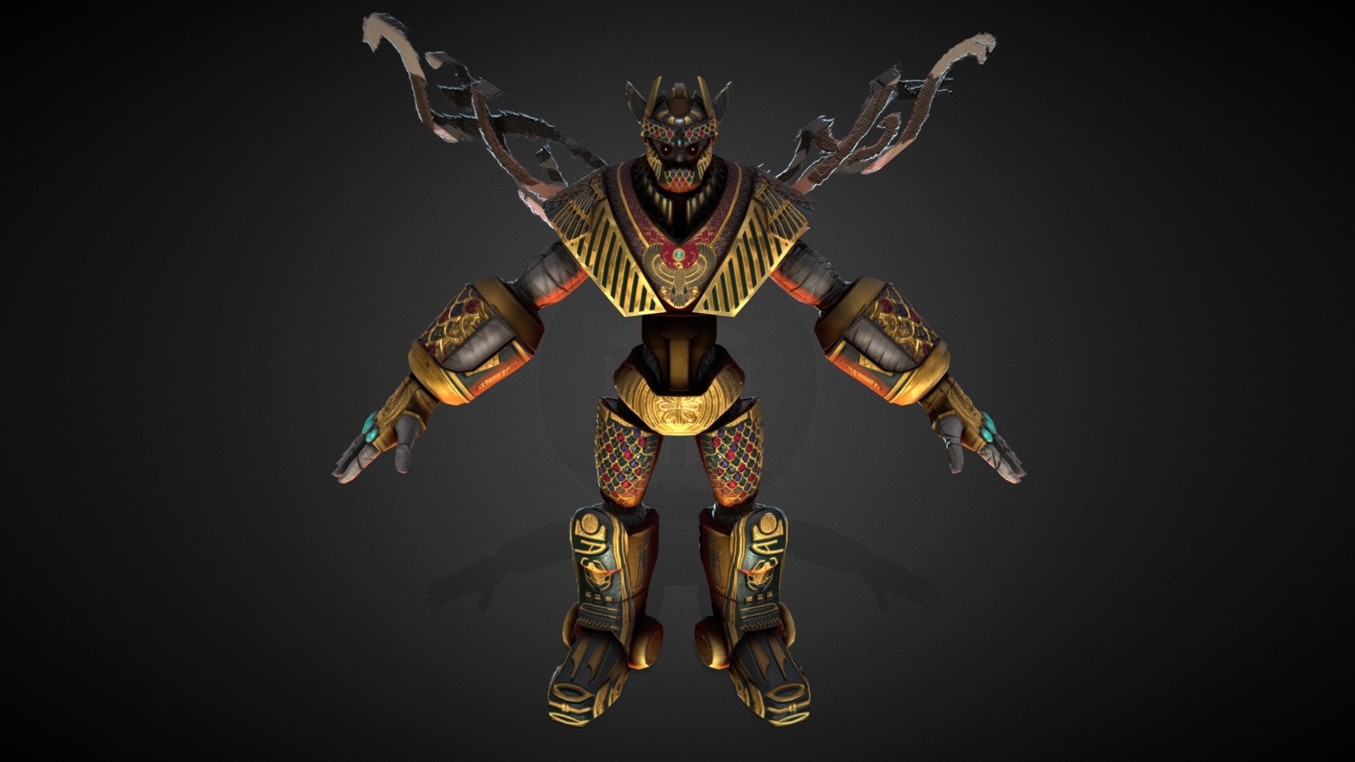 MummyBot - Download Free 3D model by ALA (@AlexisLarsonArt) [c727b51 ...