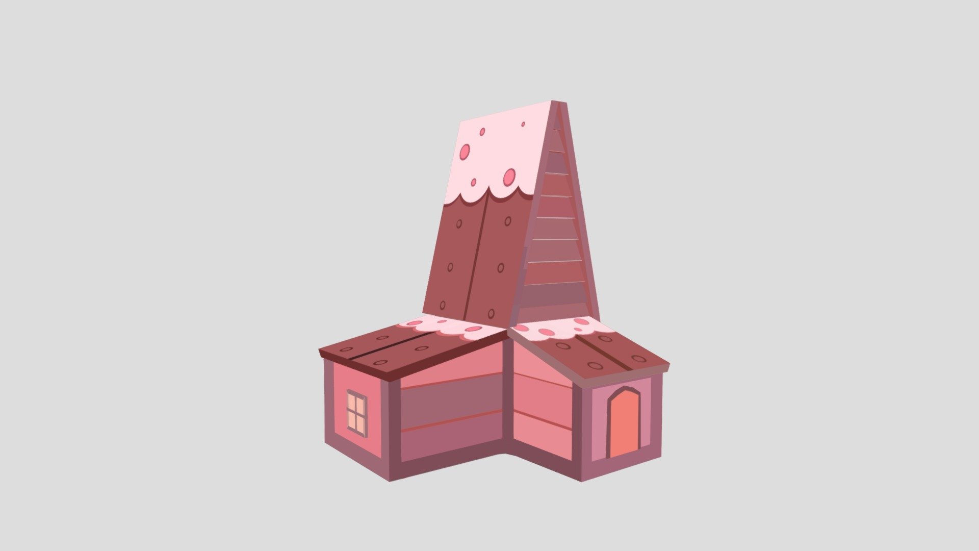 Candy House - 3D model by Trey.Courtright [c729209] - Sketchfab