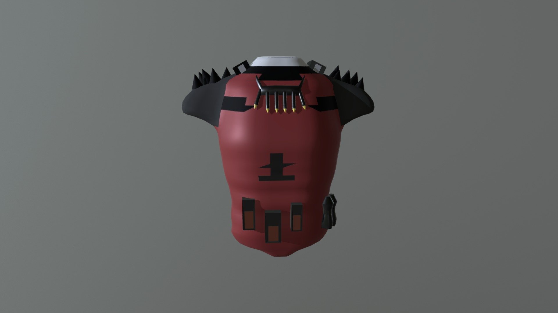 Torso Armour Piece - 3D model by danny white (@dannywhitee) [c7294b8 ...