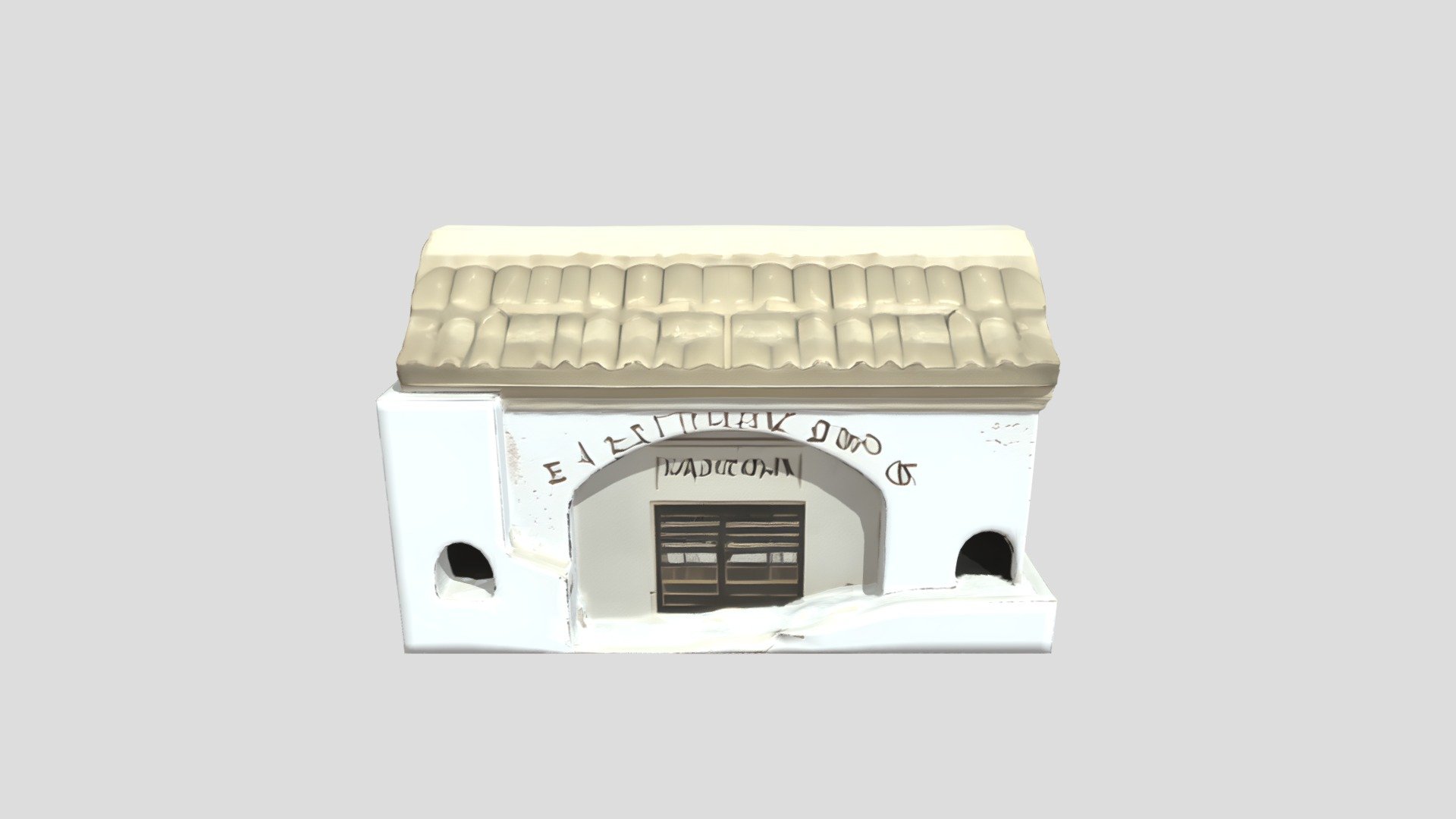 old stone tomb or crypt - 3D model by AI Photogrammetry (@Above-Israel ...
