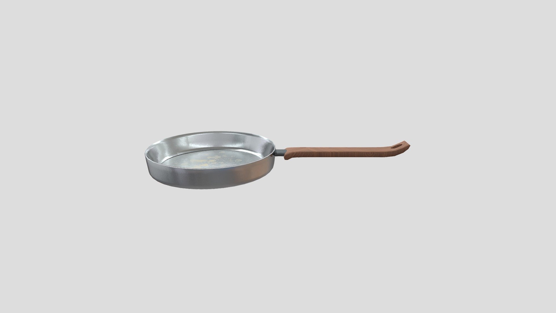 Frying Pan - 3D model by juroni [c729cd8] - Sketchfab