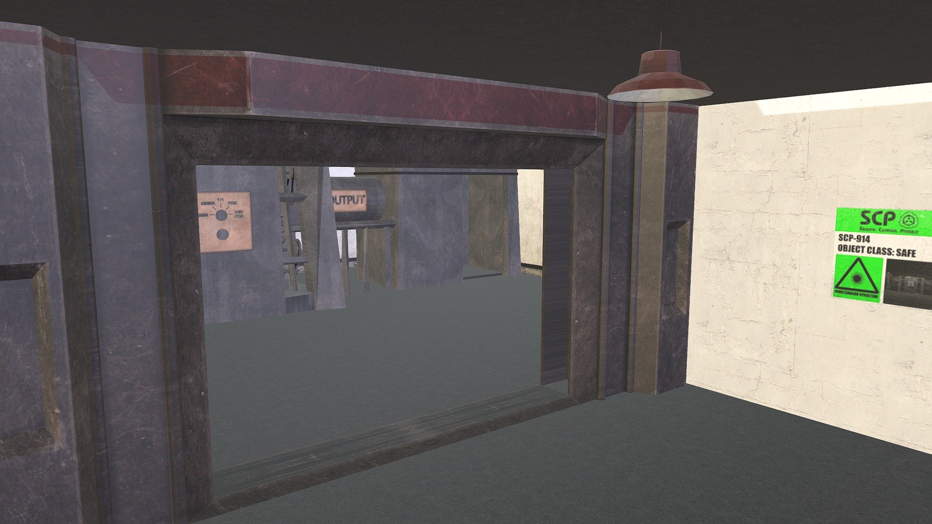 SCP-914 Confinement (machineroom_opt) - SCP:CB - Download Free 3D model by Loicsmith [c72b8b3 ...