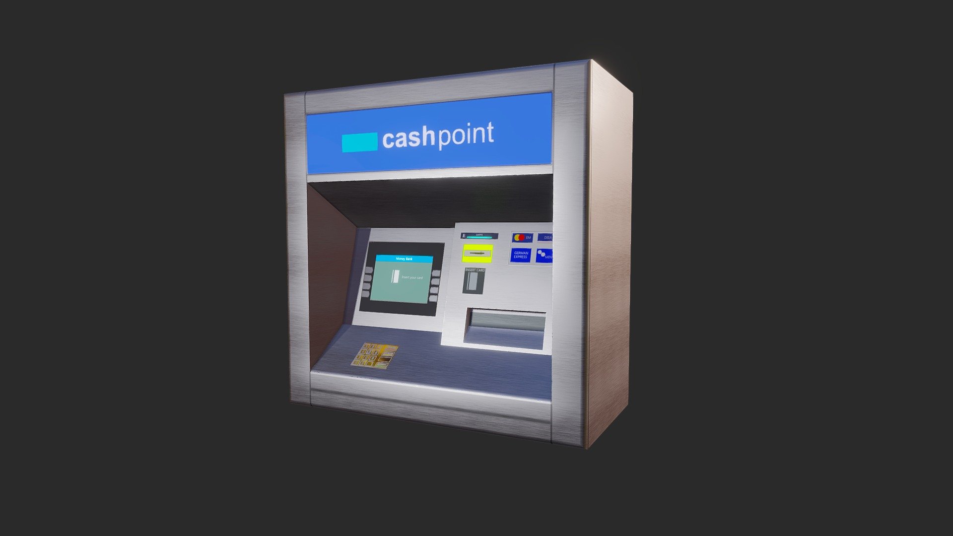 Cashpoint - 3D model by Gene Ferrol (@3deoskill) [c72c152] - Sketchfab