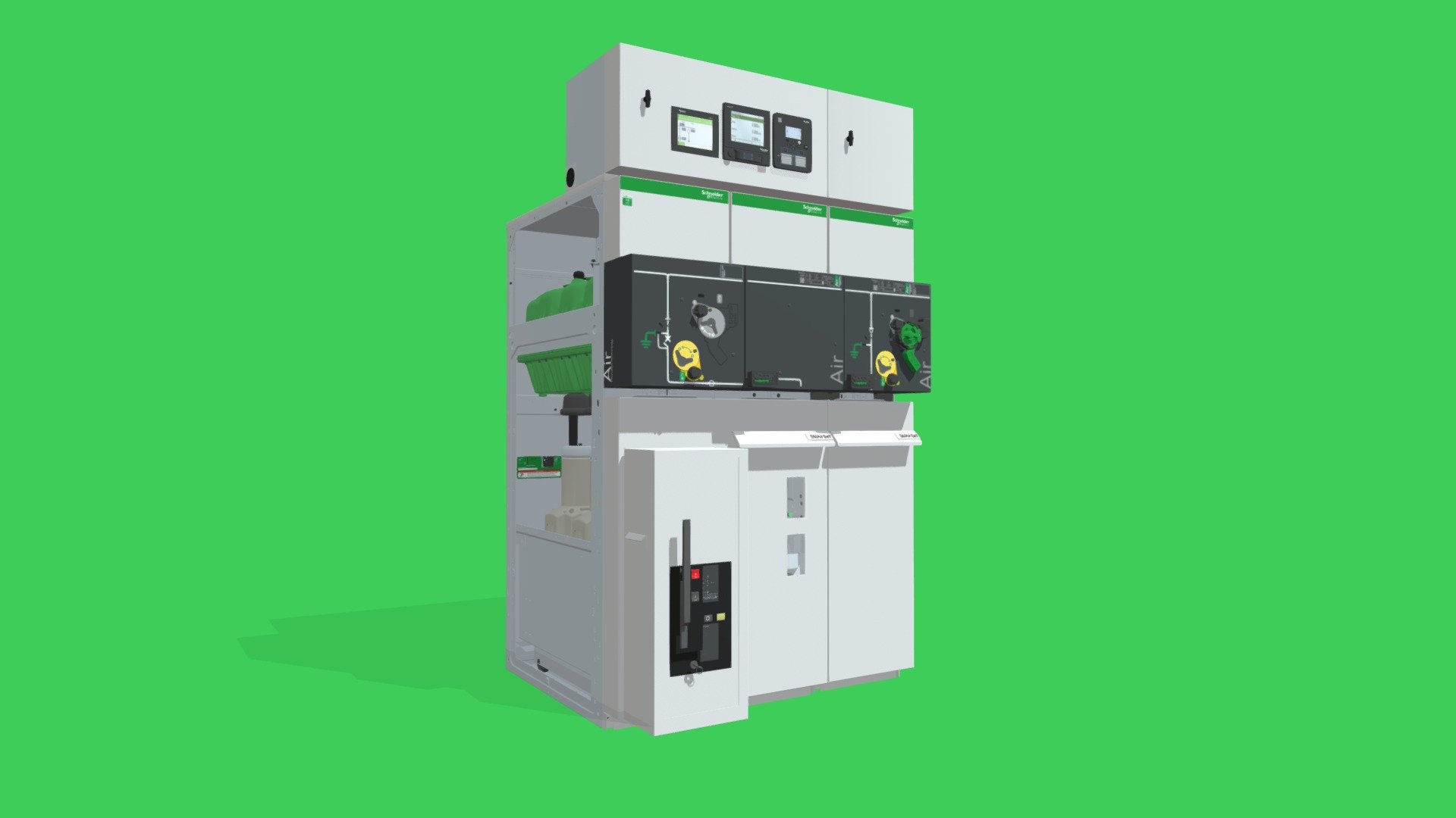 SM AirSeT: Critical & Industrial Facilities - 3D model by Schneider ...