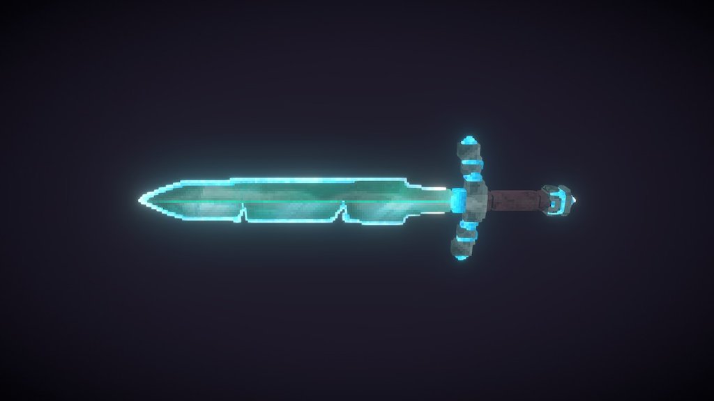 Mystic Sword - variation 3 - 3D model by Blasphemy.xe [c72cb09] - Sketchfab