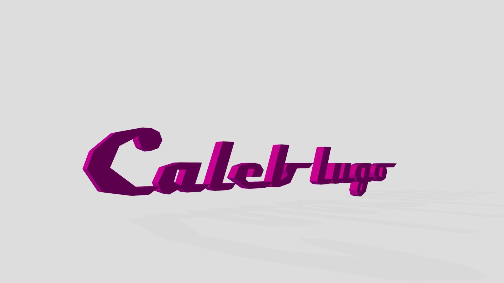 Signature - Download Free 3D model by Caleb Lugo (@CalebLugo) [c72cfa3 ...