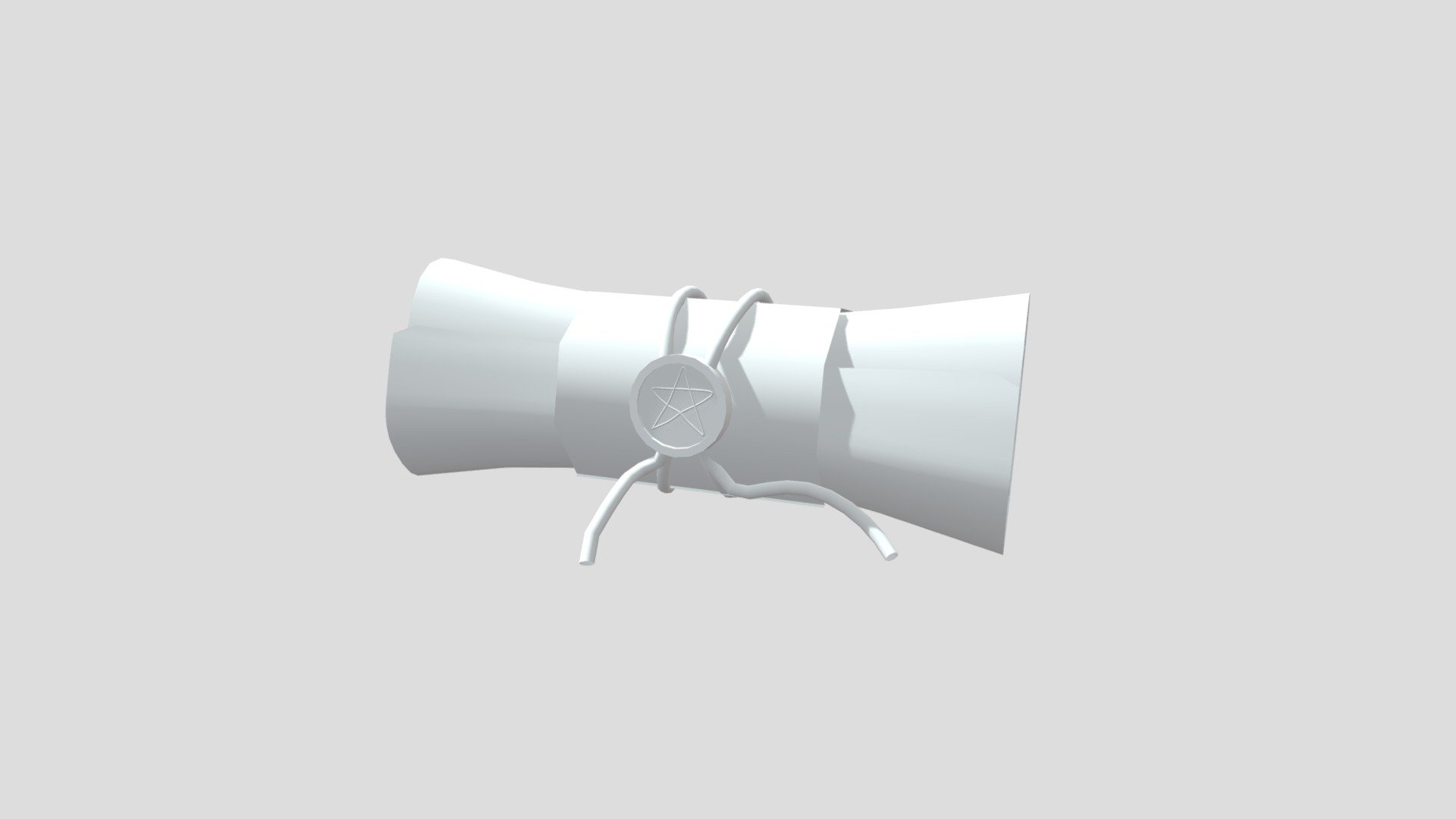 Magic_scroll - 3D model by mgutierrez5 [c72d9e4] - Sketchfab