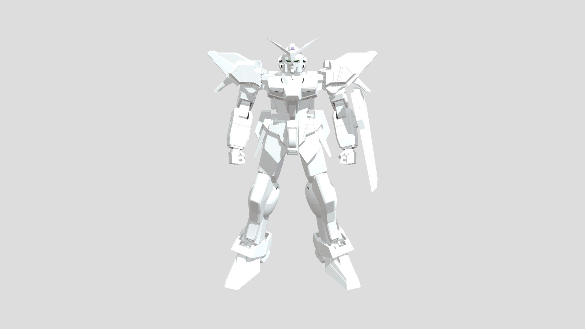 Narsil Gundam - 3D model by de_guff [c72fe38] - Sketchfab