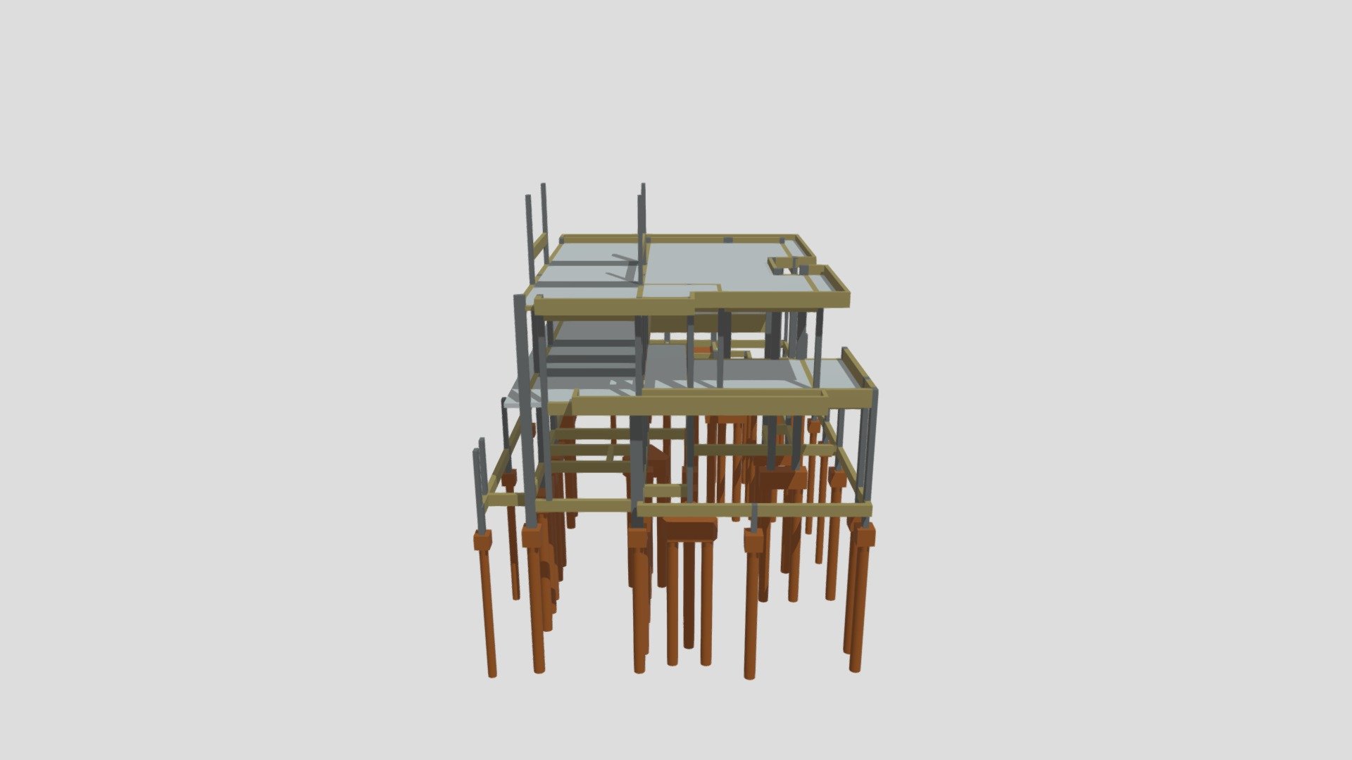 MODELO 3D ESTRUTURAL RENATO (PACKER) - 3D model by mhfengenharia ...