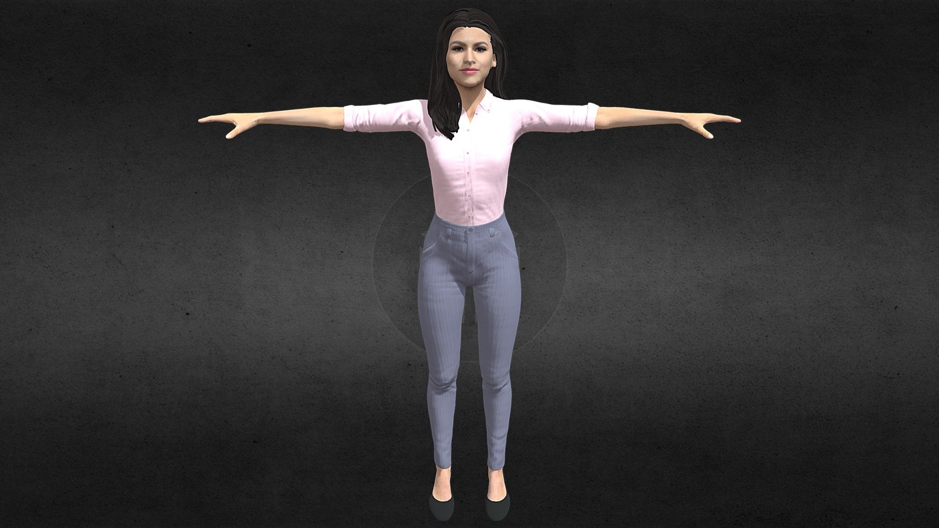Zendaya Avatar - 3D model by Jasnoor Singh🔺 (@jasnoor.harry) [c731256 ...