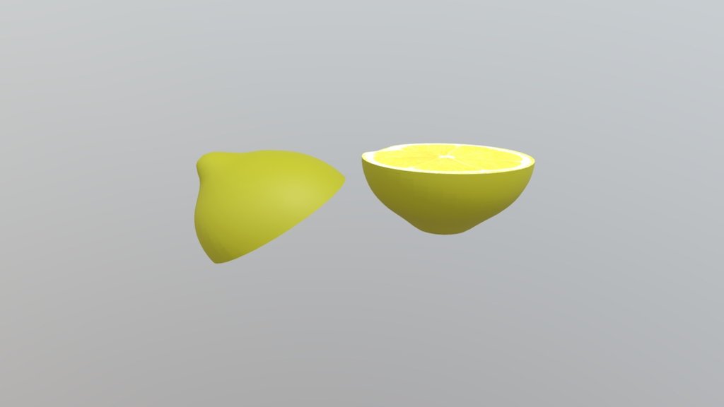 Lemon - 3D model by Kinga (@kngisz) [c731473] - Sketchfab