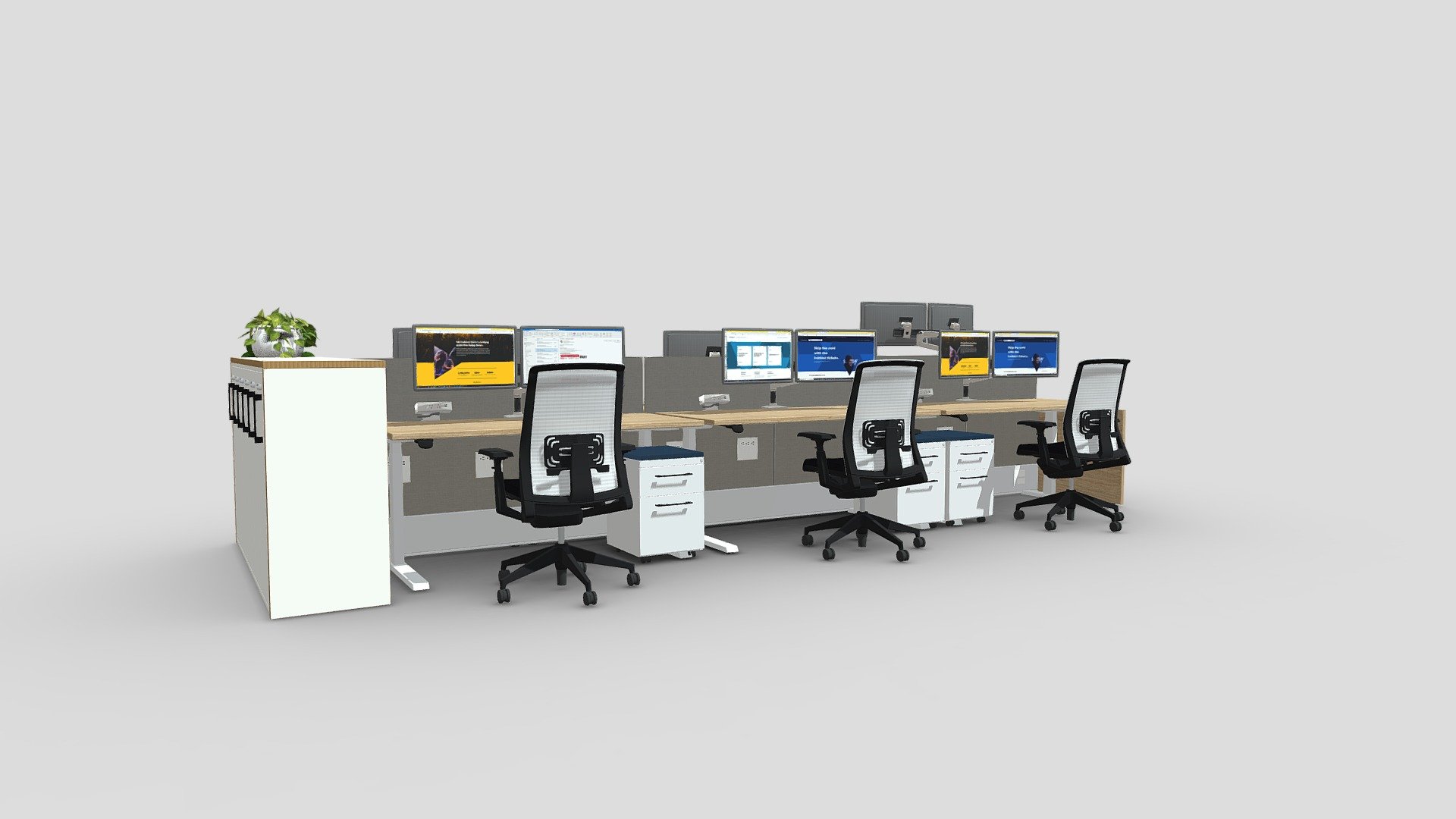 Vivid - Workstation - 3D model by WorkspaceDigital [c734266] - Sketchfab
