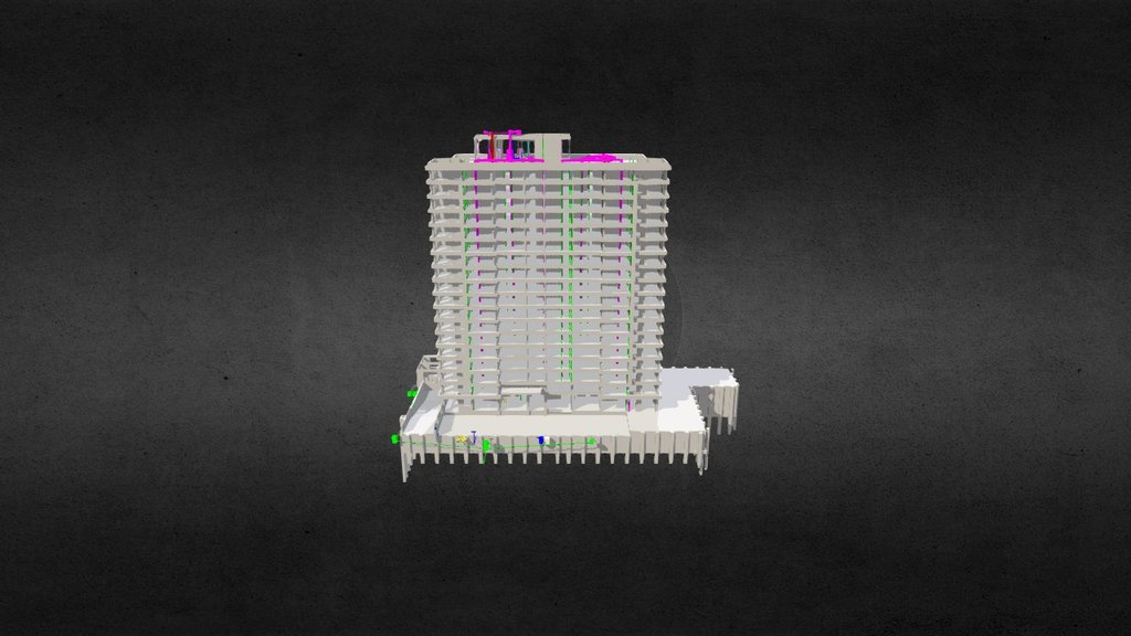 Edificio Blest Gana - 3D model by Franciscopch [c734aca] - Sketchfab