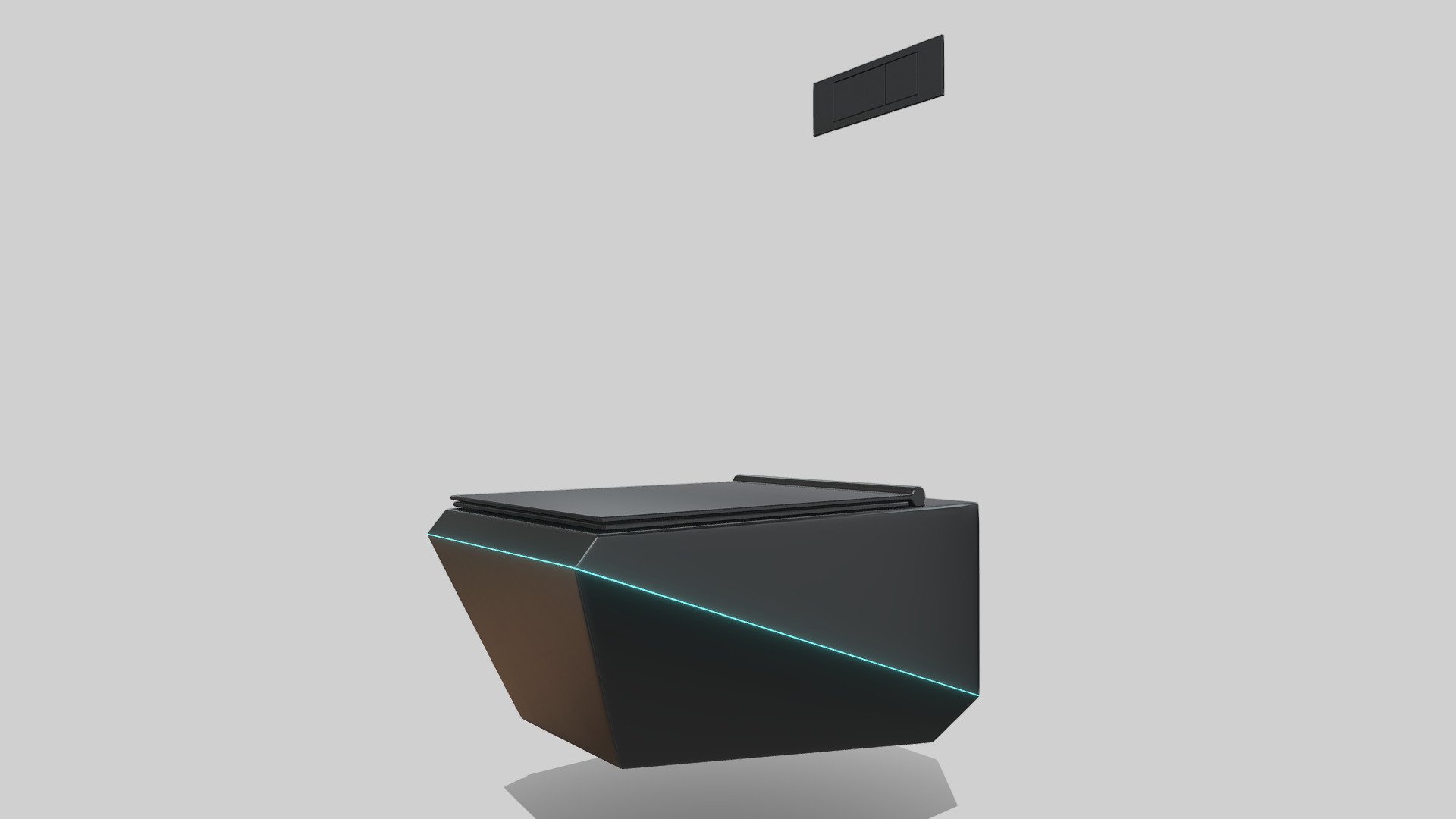 Futuristic Sci-Fi Toilet Design - Buy Royalty Free 3D model by trimitek ...