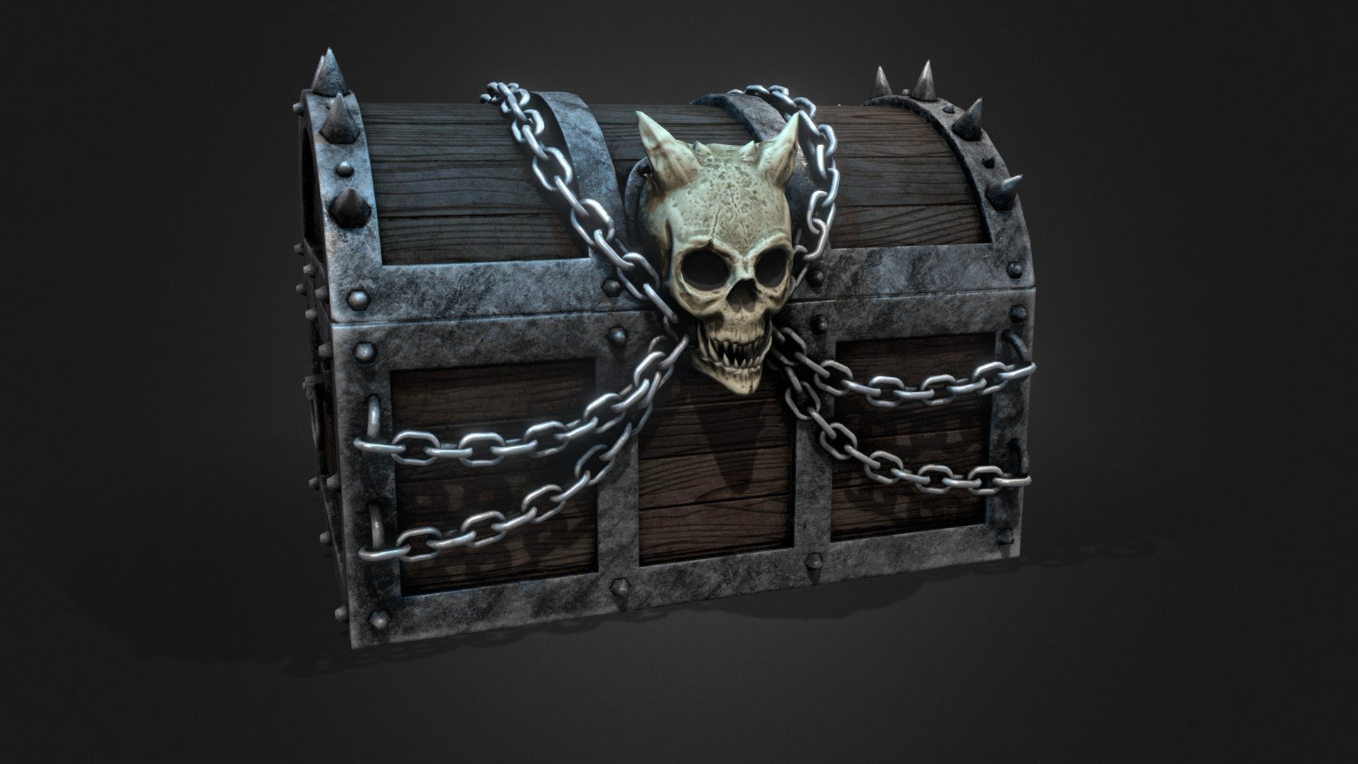 Demonic Chest - Download Free 3D model by July (@july.pl034) [c73a96b ...