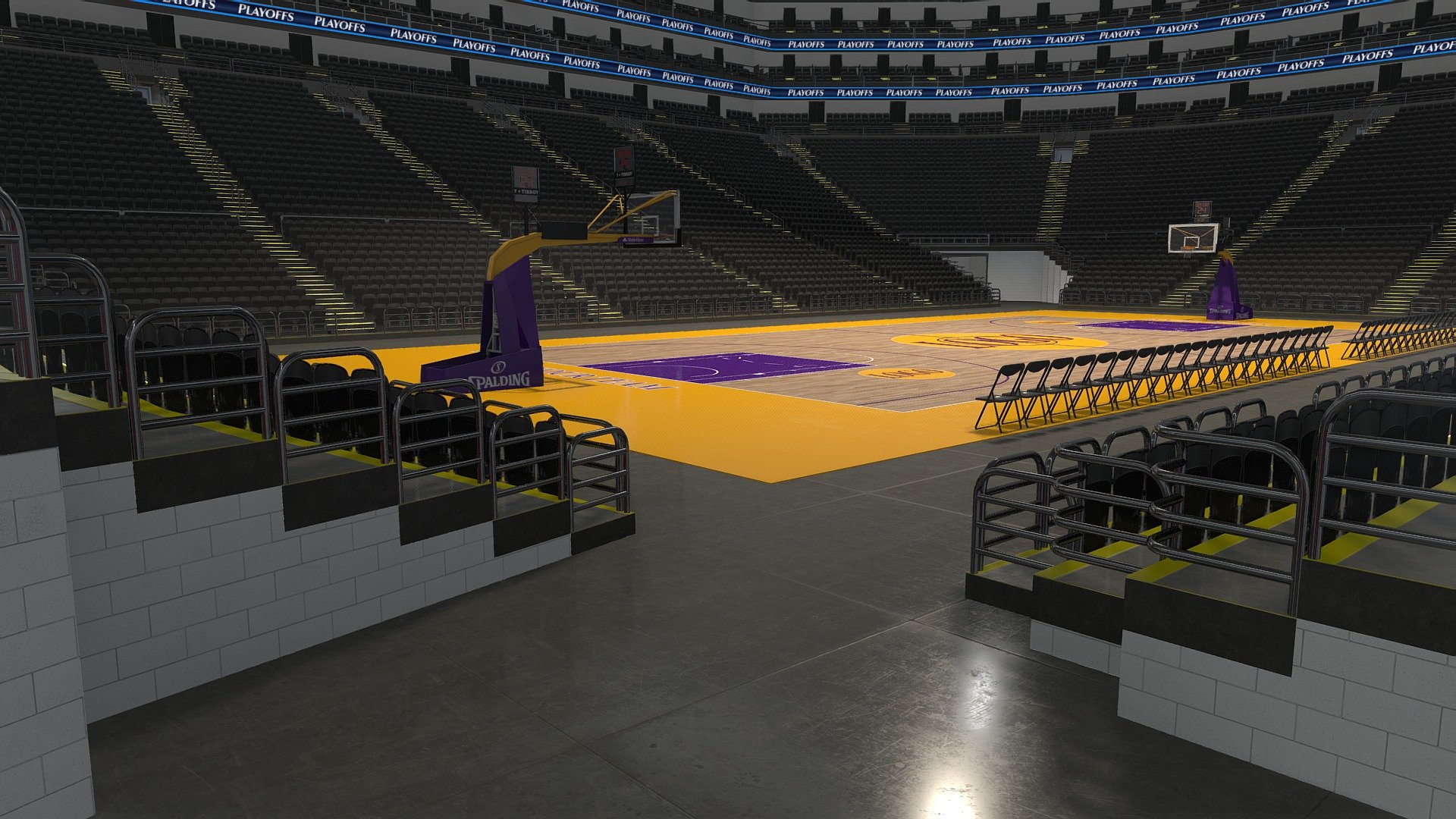 Basketball Stadium - Buy Royalty Free 3D model by Studio Lab ...