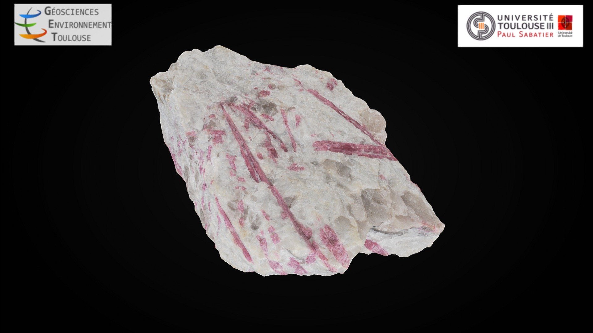 Rubellite / Tourmaline lithinifère - Download Free 3D model by Marc de ...