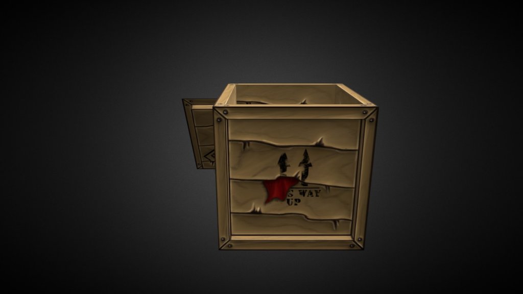 Open Crate - 3D model by CAtkinson [c73f4e0] - Sketchfab